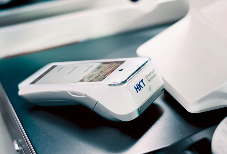 HKT 智能POS 流動電子收款機 - 一機支援信用卡及八達通等16種電子支付方式